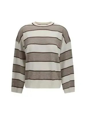 Brunello Cucinelli Round Neck Sweaters For Women