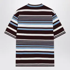 Prada Striped Cotton T-shirt - Multicolor