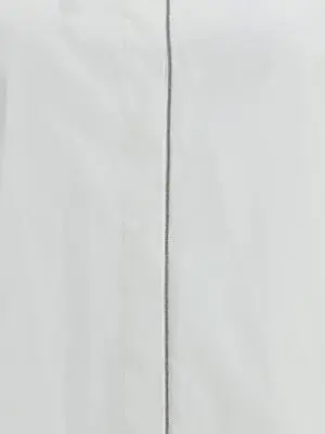 Brunello Cucinelli Embellished Cotton Shirt