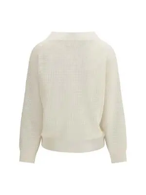 Brunello Cucinelli Cashmere Net Sweater - Multicolor