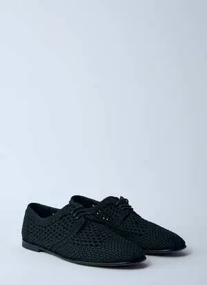 Dolce & Gabbana Woven Derby Shoes