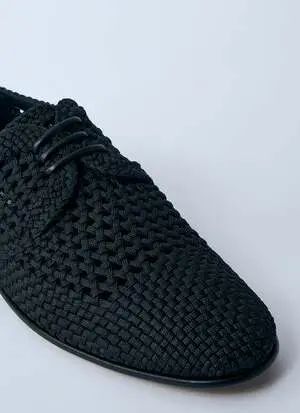 Dolce & Gabbana Woven Derby Shoes