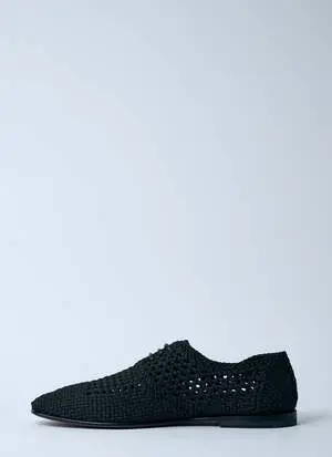 Dolce & Gabbana Woven Derby Shoes