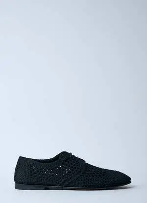 Dolce & Gabbana Woven Derby Shoes