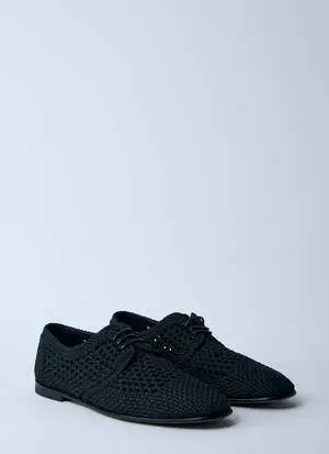 Dolce & Gabbana Woven Derby Shoes