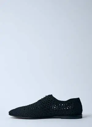 Dolce & Gabbana Woven Derby Shoes
