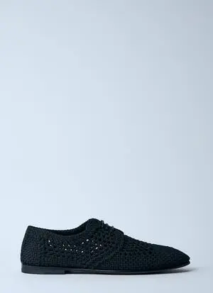 Dolce & Gabbana Woven Derby Shoes