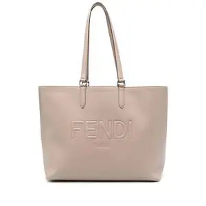 Fendi Fendi Neutrals Tote Bags Men Cream