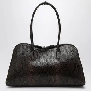 Stella McCartney Espresso Snake-effect Ryder Tote Bag