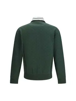Gucci Gg Technical Jersey Zip Jacket - Green