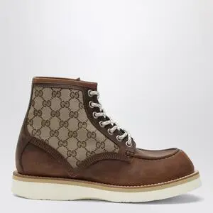 Gucci Round Toe Boots For Men