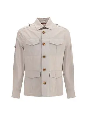 Brunello Cucinelli Waterproof Jacket - Cream