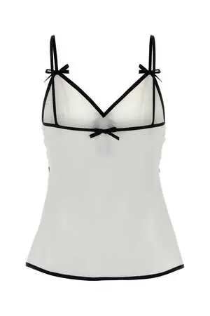 Moschino Crepe Top By