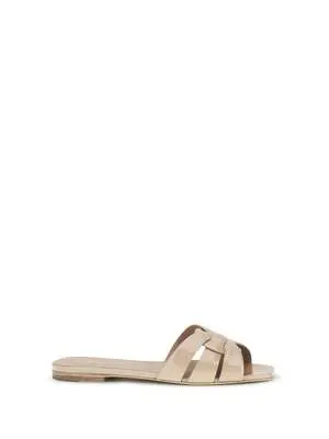 Saint Laurent Saint Laurent Patent Leather Sandals Pink