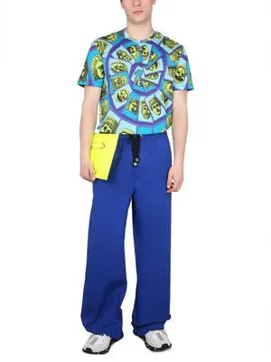 Versace Drawstring Pants - Blue