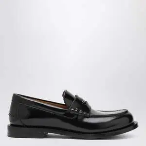 Gucci Loafer With Removable Gg Detail - Black
