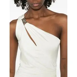 Versace Neutrals Dresses Evening Dresses