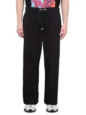 Versace Drawstring Pants - Black