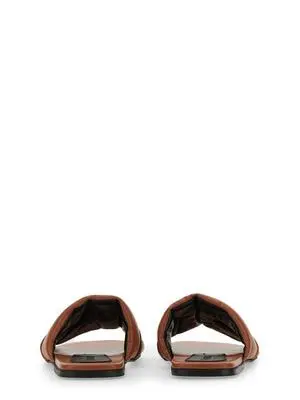 JW Anderson Slide Sandal With Logo - Multicolor