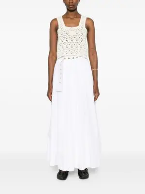 Celine Pointelle Cotton Top