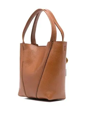 Chloé Spin Small Leather Tote - Multicolor