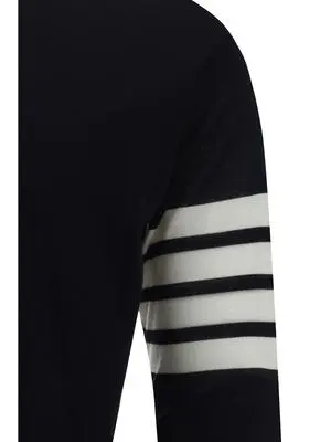Thom Browne Virgin Wool Sweater - Blue