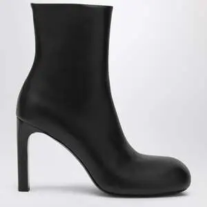 Balenciaga Fargo Ankle Boots In Leather - Black