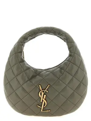 Saint Laurent Saint Laurent Women 'Icarino' Baby Handbag Gray