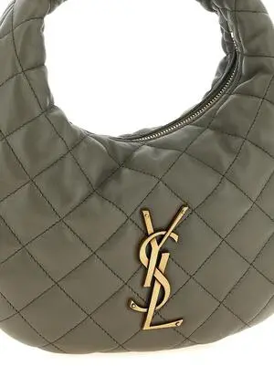 Saint Laurent Icarino' Baby Handbag - Gray