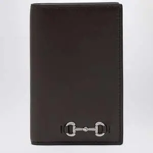 Gucci Cocoa Long Cardholder With Horsebit - Brown