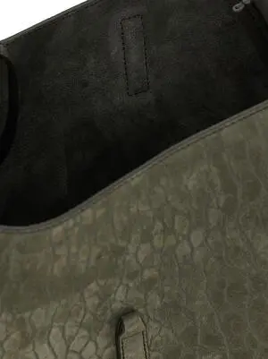 Saint Laurent Micro 'le 5 À 7' Shoulder Bag - Gray