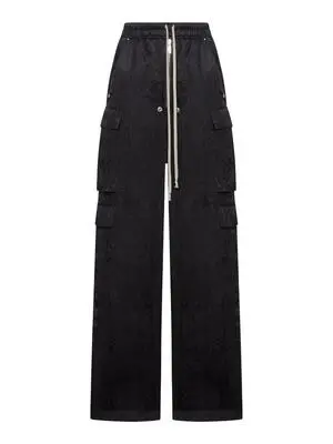 Rick Owens Pants Cargobelas - Black