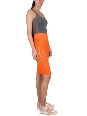 Off-White Cut-out Skirt