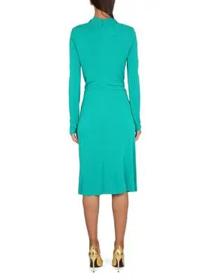 Alberta Ferretti V-neck Dress