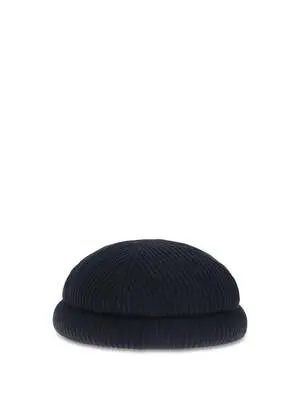 Loro Piana Wool Beanie Hat - Blue