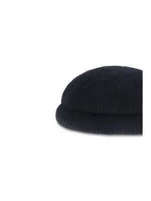 Loro Piana Wool Beanie Hat - Blue