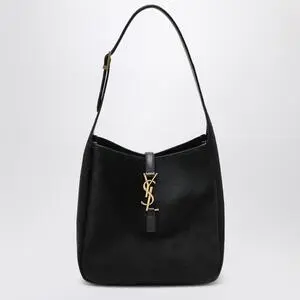 Saint Laurent Le 5 Ã€ 7 Shoulder Bag In Pony-effect Leather - Black