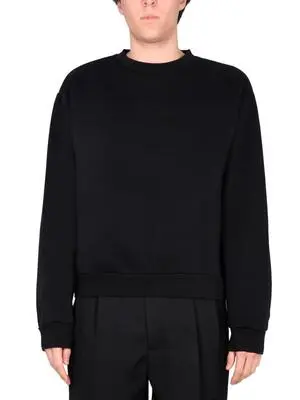 Acne Studios Cotton Sweatshirt - Black