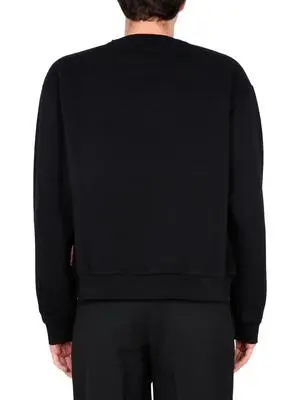 Acne Studios Cotton Sweatshirt - Black