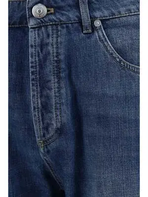 Brunello Cucinelli Straight Five-pocket Jeans In Cotton