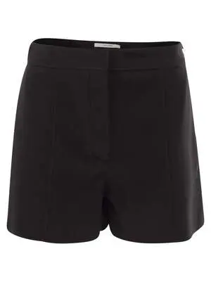 Sportmax Good Double Shorts - Black