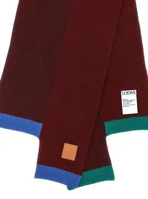 Loewe Wool Asymmetrical Scarf