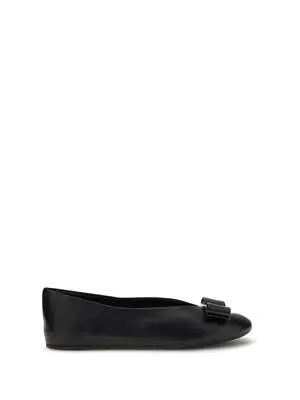 FERRAGAMO Vara Bow Ballerinas - Black