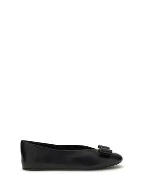 FERRAGAMO Vara Bow Ballerinas - Black
