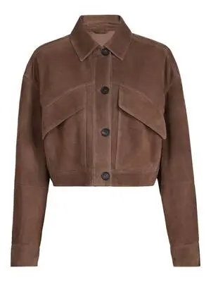 BRUNELLO CUCINELLI BRUNELLO CUCINELLI Leather And Fur Jacket