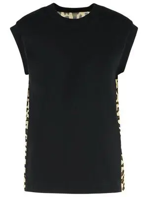 Sacai Cotton Tank Top - Cream