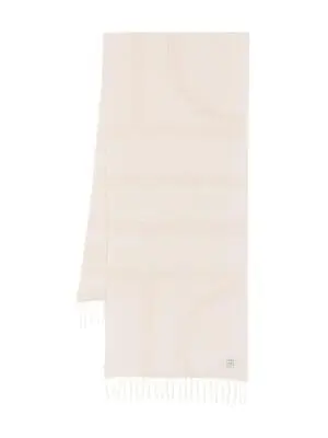 TOTEME Monogram Wool Scarf - Multicolor