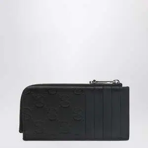 Gucci Gg Emblem Zip Card Holder
