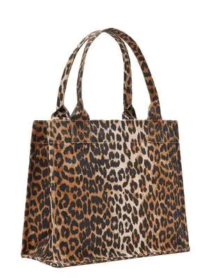 GANNI Borsa Tote Large Con Logo