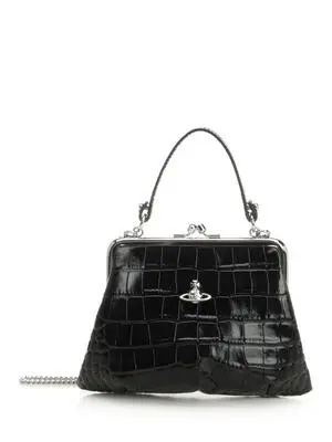 VIVIENNE WESTWOOD Granny Frame Purse - Black